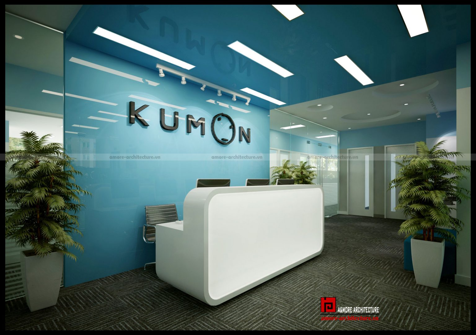 Thiết Kế Nội Thất Trung Tâm Ngoại Ngữ Kumon Việt Nam